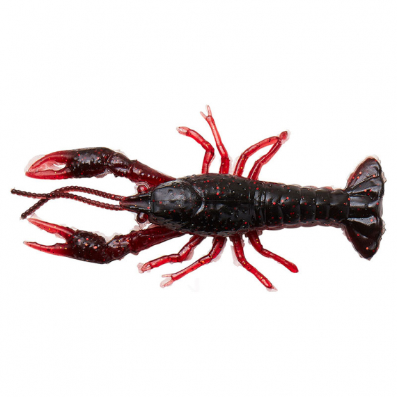 Savage Gear Ned Craw 6.5cm 2.5g Floating (4-pack) - Black & Red | Sportfiskeprylar.se