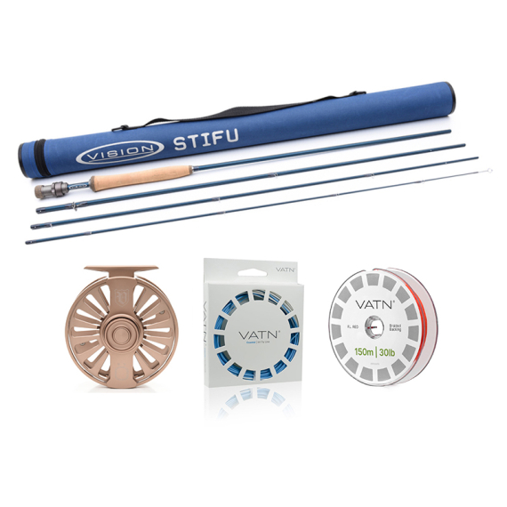 Vision Stifu Seatrout / VATN Coastal Flugset - 9' #6 | Sportfiskeprylar.se