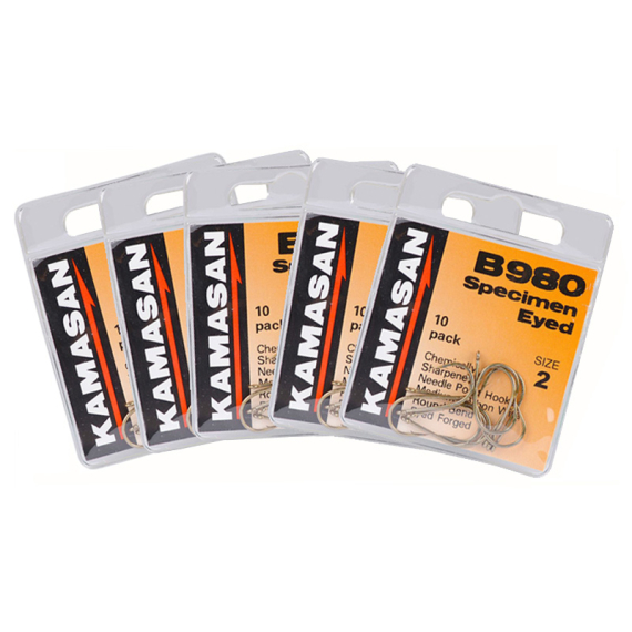 Kamasan B980 Specimen Eyed 10-pack x3 | Sportfiskeprylar.se