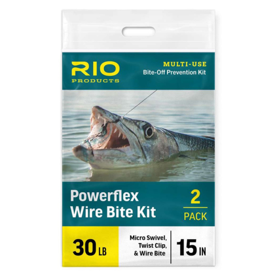 Rio Powerflex Wire Bites Leader Swivel And Twist Clip | Sportfiskeprylar.se