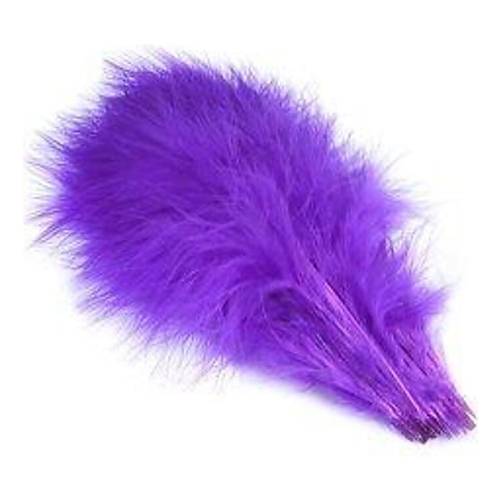 Marabou Plumes - Purple | Sportfiskeprylar.se