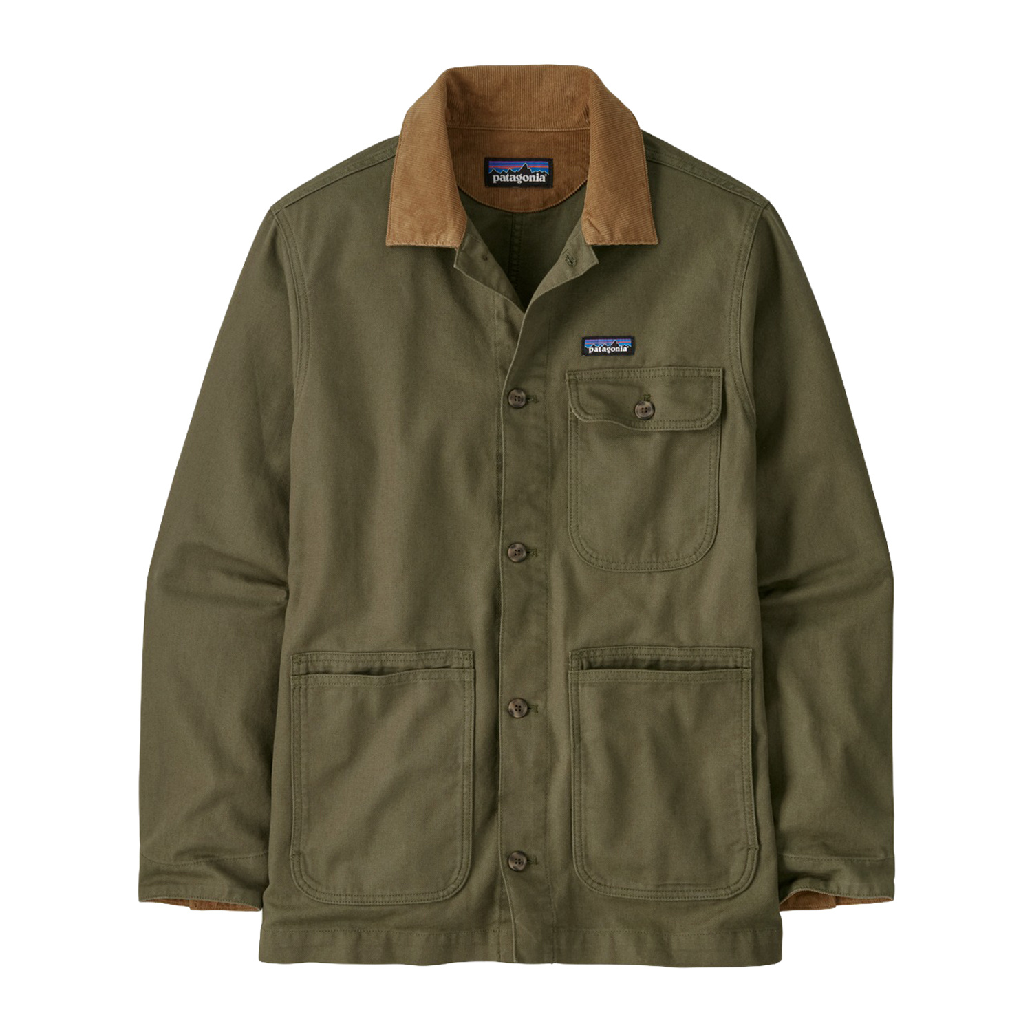 Patagonia M's Point Reyes Canvas Jacket Basin Green | Sportfiskeprylar.se