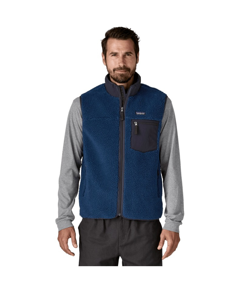 Patagonia M's Classic Retro-X Vest Clement Blue | Sportfiskeprylar.se