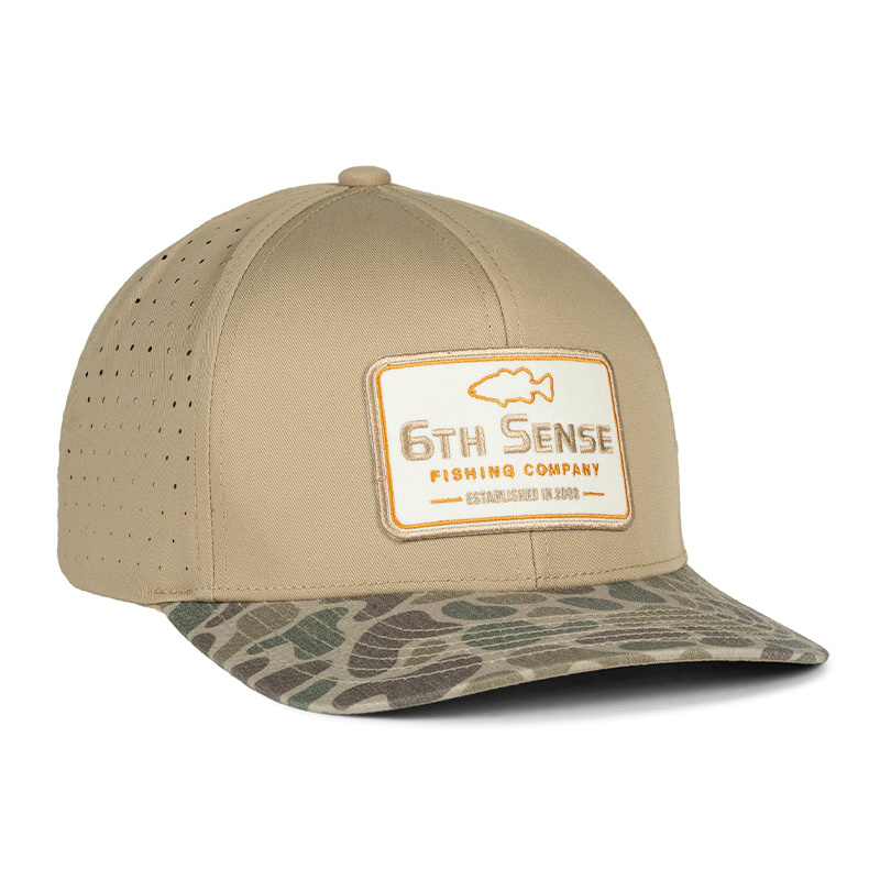 6th Sense Cap The Waterwood - Outline Khaki | Sportfiskeprylar.se