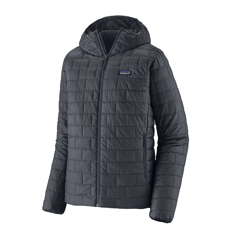 Patagonia M's Nano Puff Hoody Smolder Blue | Sportfiskeprylar.se