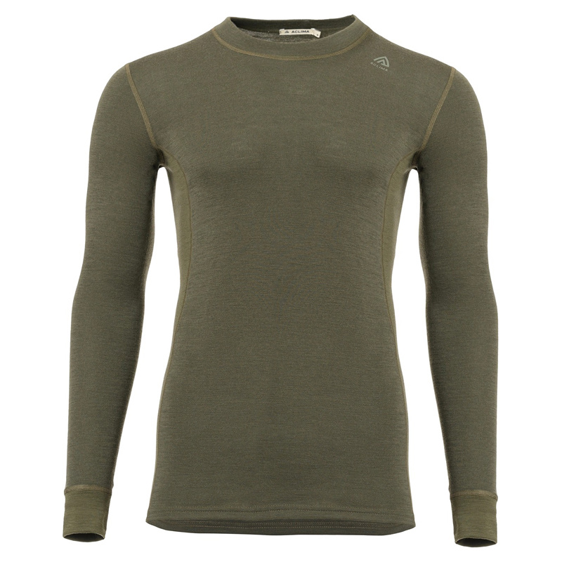 Aclima WarmWool Crewneck M's Tarmac | Sportfiskeprylar.se