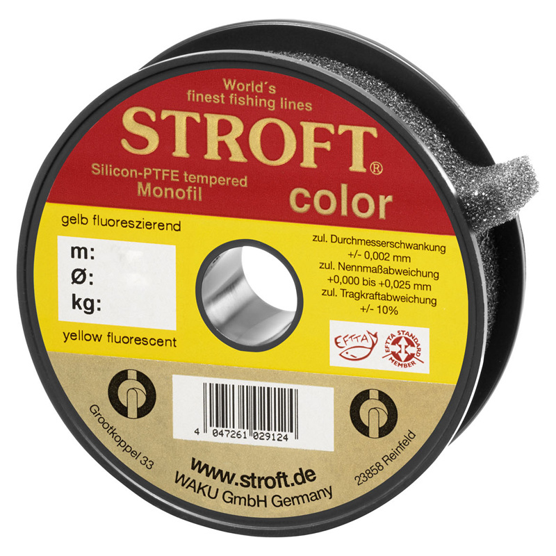 Stroft Fluor Gul 100m | Sportfiskeprylar.se