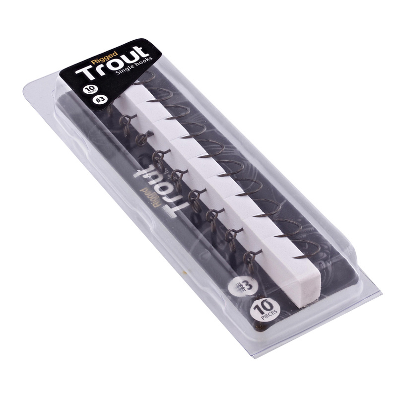 Westin Rigged Trout Single Hooks, Uv Orange | Sportfiskeprylar.se